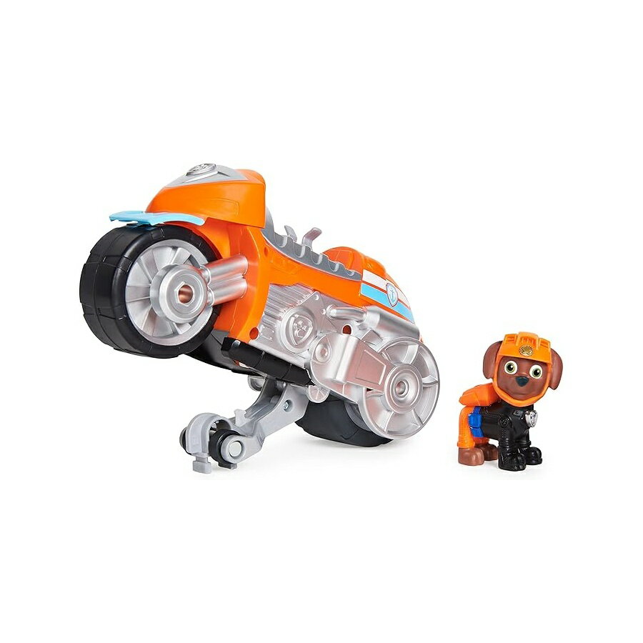 他の パウパトロール はこちら Paw Patrol, Moto Pups Zuma’s Deluxe Pull Back Motorcycle Vehicle with Wheelie Feature and Toy Figureパウ・パ...