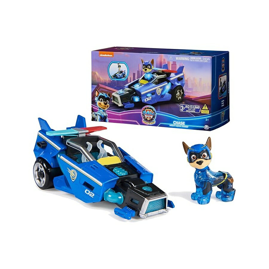 他の パウパトロール はこちら Paw Patrol: The Mighty Movie, Toy Car with Chase Mighty Pups Action Figure, Lights and Sounds, Kids Toys...