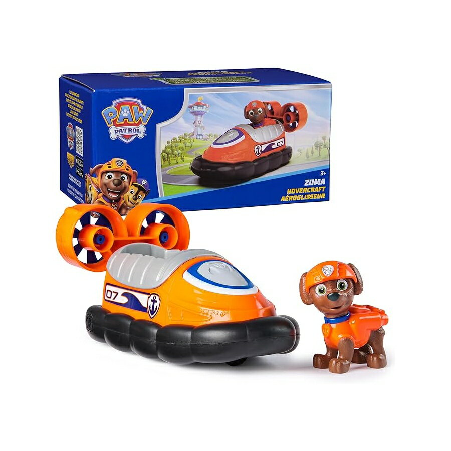 他の パウパトロール はこちら Paw Patrol, Zuma’s Hovercraft, Toy Vehicle with Collectible Action Figure, Sustainably Minded Kids Toys ...
