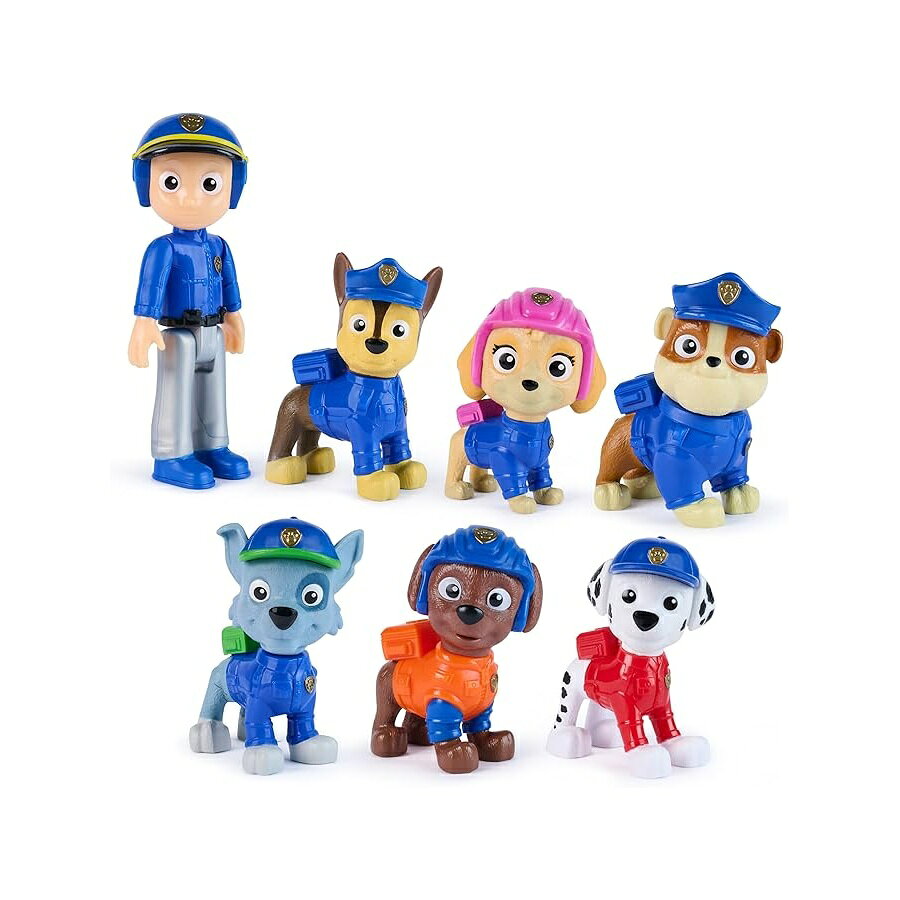 他の パウパトロール はこちら Paw Patrol Search & Rescue Team Pack with 7 Collectible Action Figures, Including Ryder & 6 Pups, Kids T...