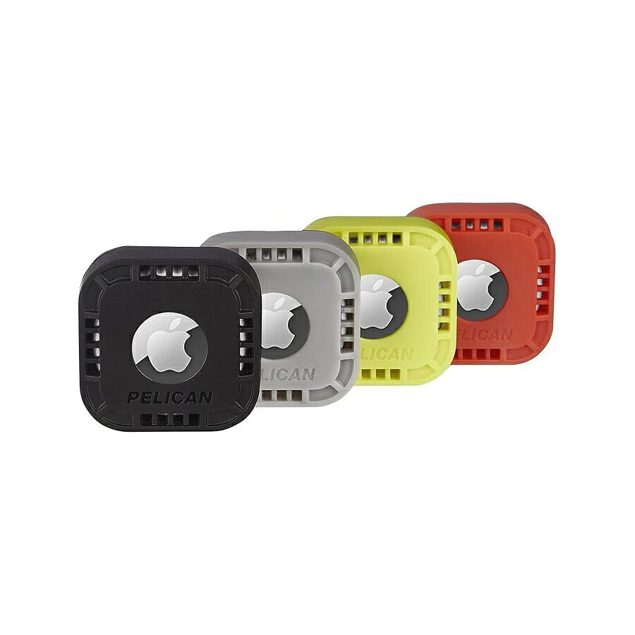 他の ペリカン はこちら Pelican Protector 4Pack AirTag Holder - Air Tag Case with 3M Adhesive Sticker - Rugged Shockproof AirTag Co...