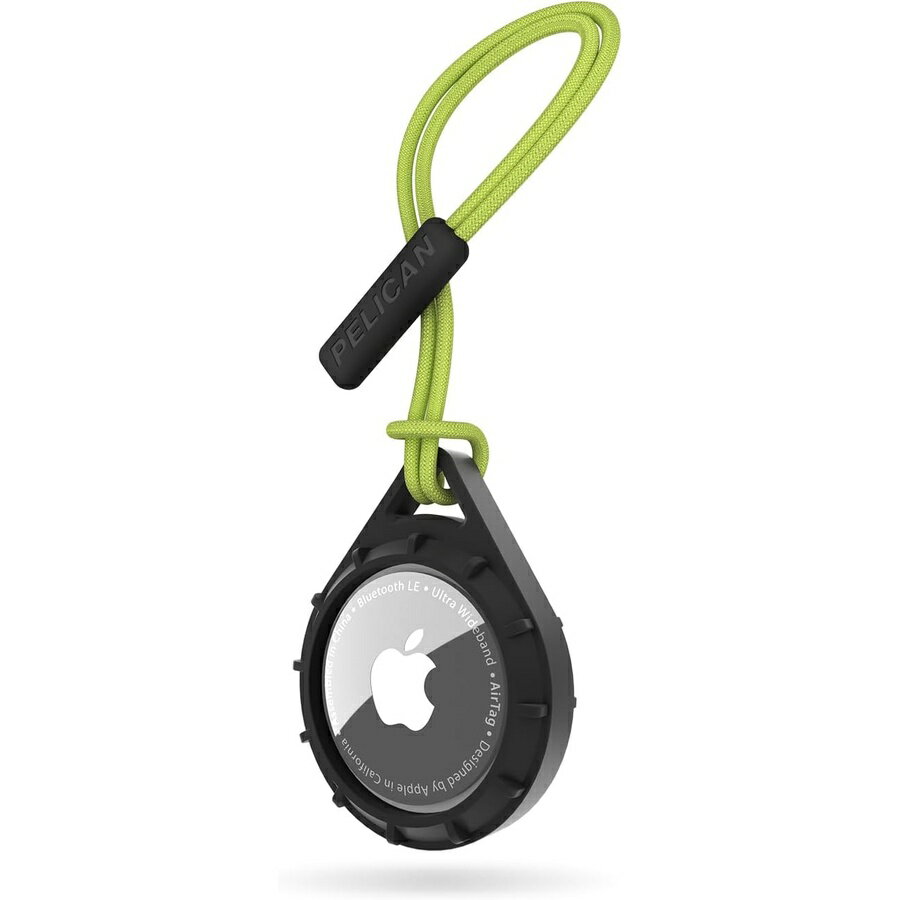 他の ペリカン はこちら Pelican Protector AirTag Holder - AirTag Keychain with Rugged Strap Loop [Impact Resistant] [Travel Essenti...