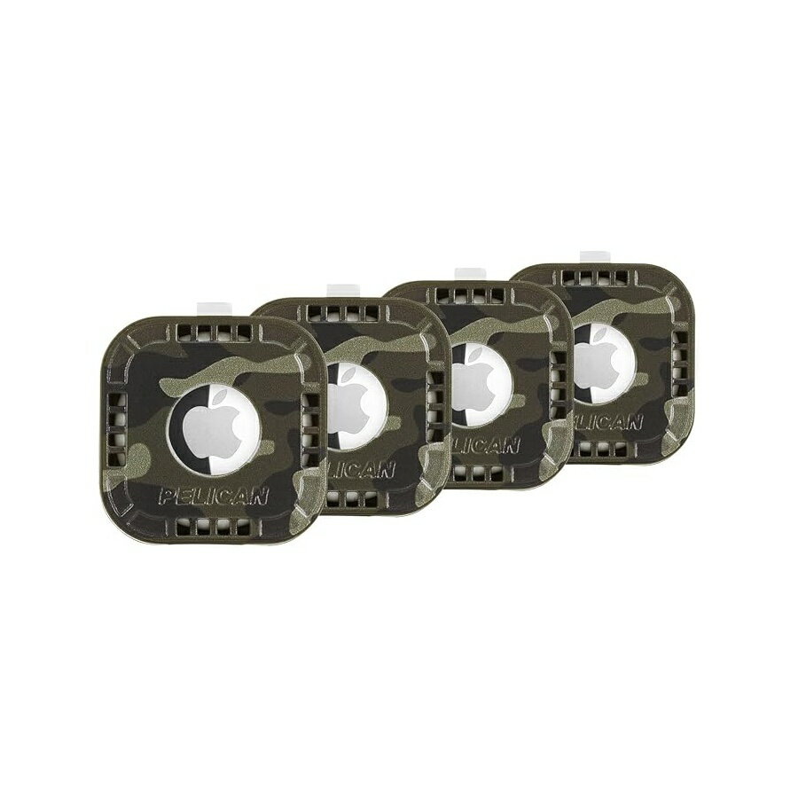 他の ペリカン はこちら Pelican Protector 4-Pack AirTag Holder - Air Tag Case with 3M Adhesive Sticker - Rugged Shockproof AirTag C...