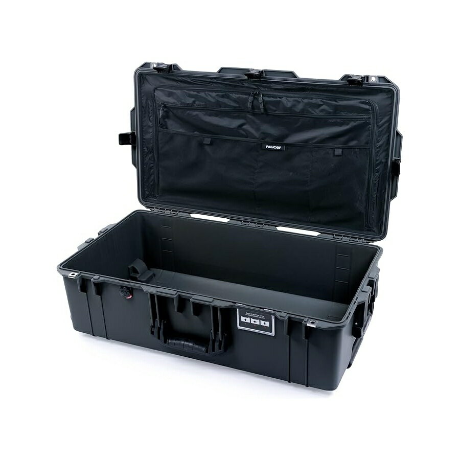 他の ペリカン はこちら Charcoal Pelican 1615 Air case with Black Handles & latches. Comes Combo lid Pouch only.チャコール ペリカン 1615 エア ...