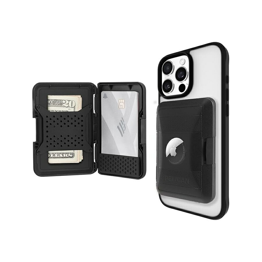 他の ペリカン はこちら Pelican Protector AirTag MagSafe Wallet/Card Holder [RFID Blocking] Holds up to 5 Cards and Cash - Smart Wa...