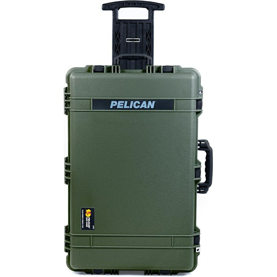 他の ペリカン はこちら Pelican 1650 Case by ColorCase - OD Green - Large Sized Waterproof Rolling Case - Empty (Case Only) - Black...