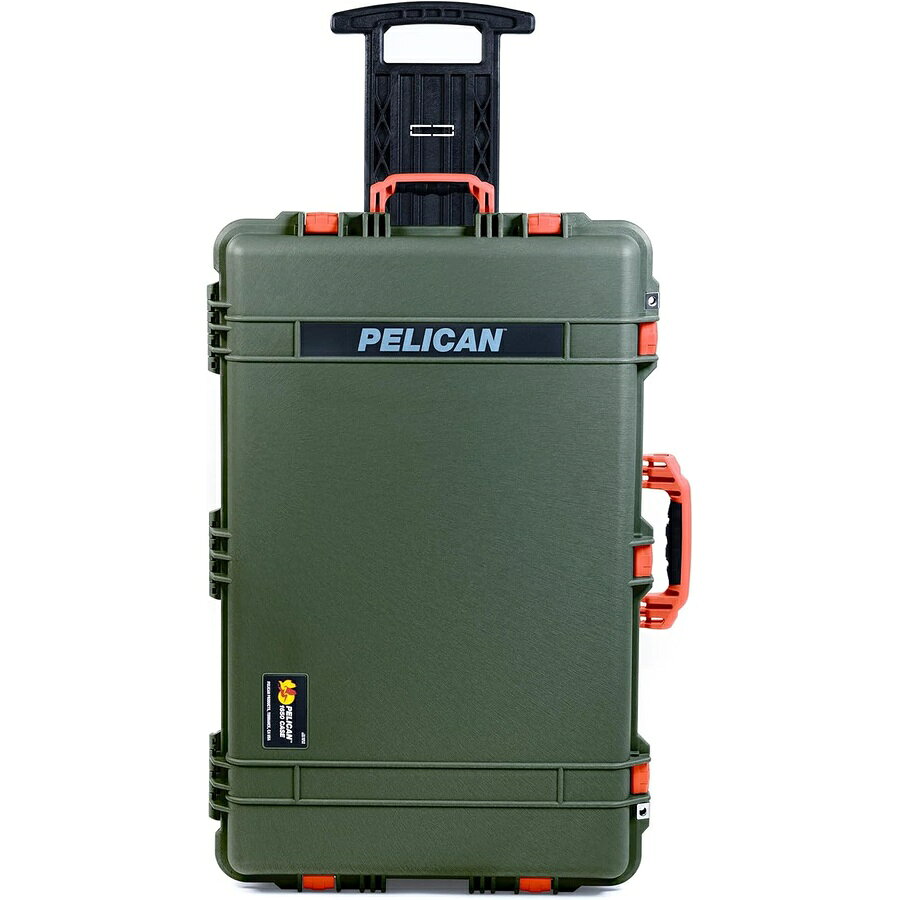 他の ペリカン はこちら Pelican 1650 Case by ColorCase - OD Green - Large Sized Waterproof Rolling Case - Empty (Case Only) - Orang...