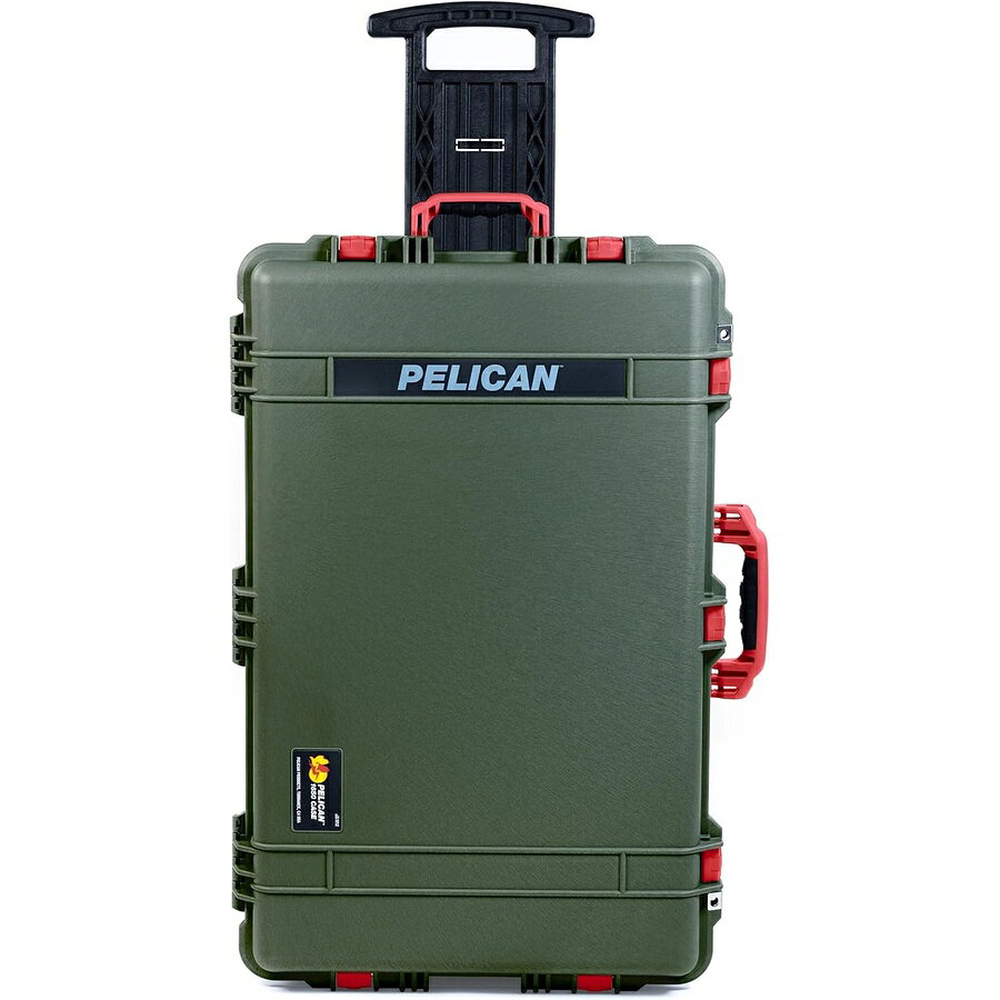 他の ペリカン はこちら Pelican 1650 Case by ColorCase - OD Green - Large Sized Waterproof Rolling Case - Empty (Case Only) - Red H...