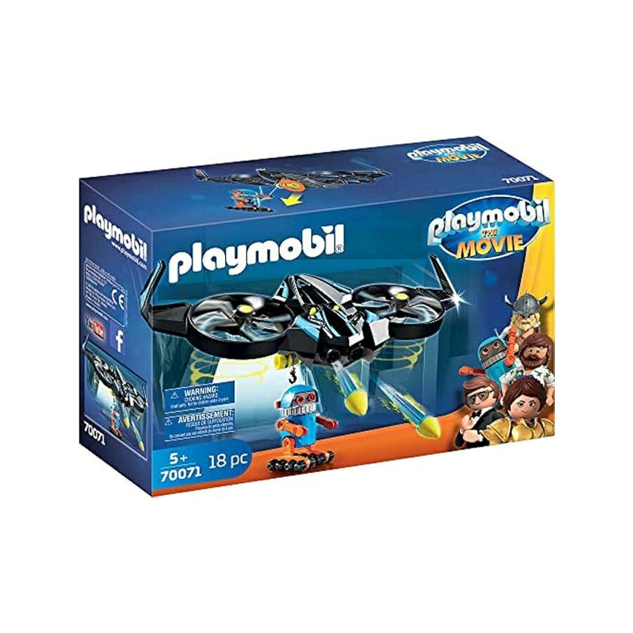 他の プレイモービル はこちら Playmobil The Movie Robotitron with Drone, us:one Sizeプレイモービル ザ ムービー Robotitron with Drone、us:one サイズ発送ま...
