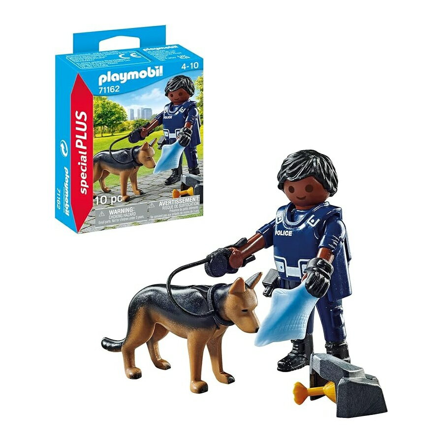 他の プレイモービル はこちら Playmobil 71162 Policeman with Search Dogプレイモービル 71162 捜索犬を持つ警察官発送までの目安5〜15日　営業日以内に発送※12月、連休等は物流が混雑し、遅延す...