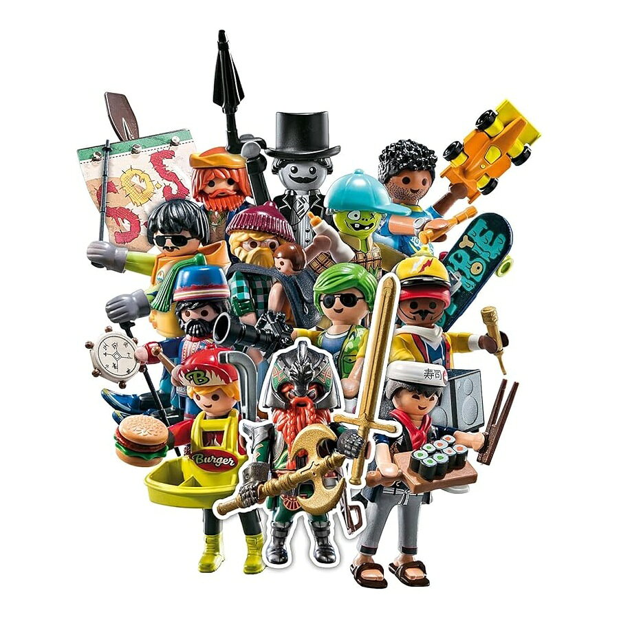 他の プレイモービル はこちら Playmobil 71455 FI?ures Boys Series 25- Figures - My Figures - Combine Your Boys Characters - from 5 Yea...