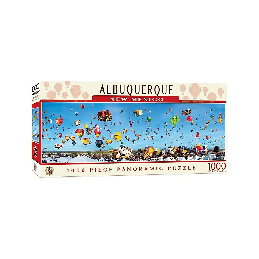 他の ジグソーパズル はこちら MasterPieces 1000 Piece Jigsaw Puzzle For Adults, Family, Or Youth - Albuquerque Balloons Panoramic - 13...