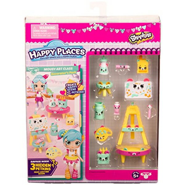 メーカーShopkins商品名Shopkins Happy Places Season 3 Decorator Pack - Mousy Art Classパッケージサイズ(cm)25.0 × 20.0 × 4.5重量(g)詳細・The D...