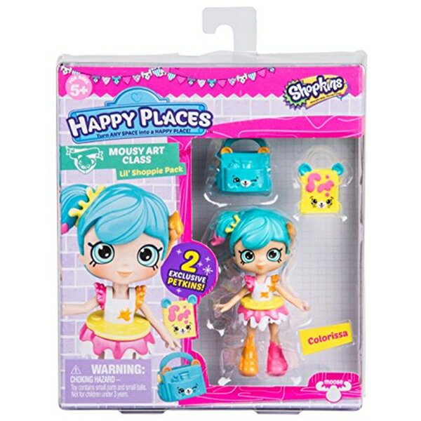 メーカーShopkins商品名Happy Places Shopkins Doll Single Pack - Colorissaパッケージサイズ(cm)9.1 × 3.8 × 5.1重量(g)詳細・Artist comes with on...