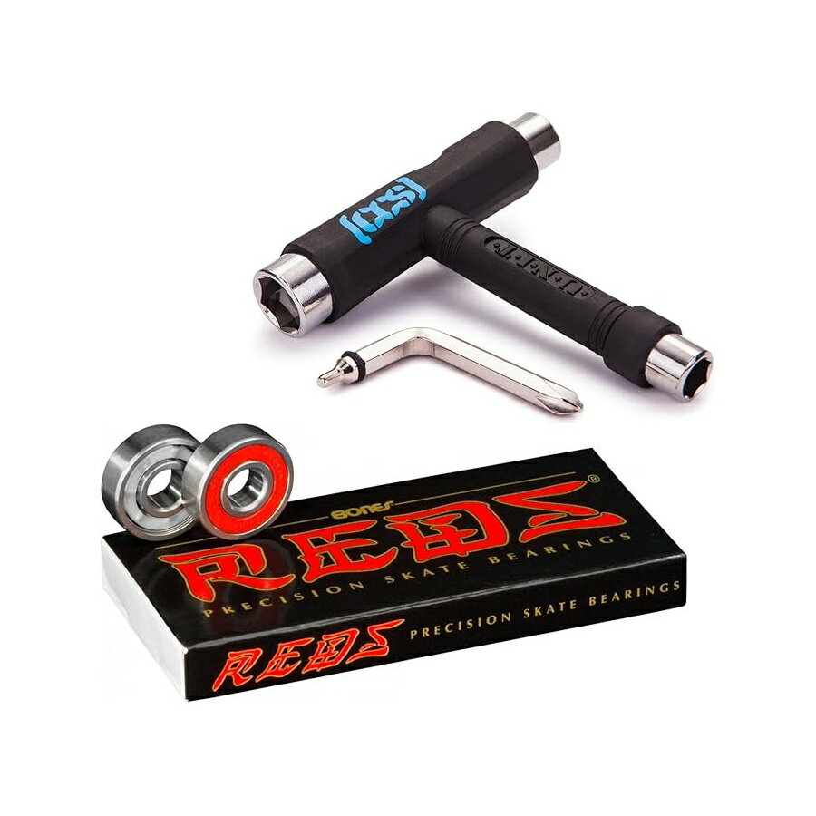 他の ボーンズ はこちら Bones Bearings Reds Bearings (8 Pack, Spacers & Washers) (Bones Reds W/CCS Skateboard Tool)Bones Bearings R...