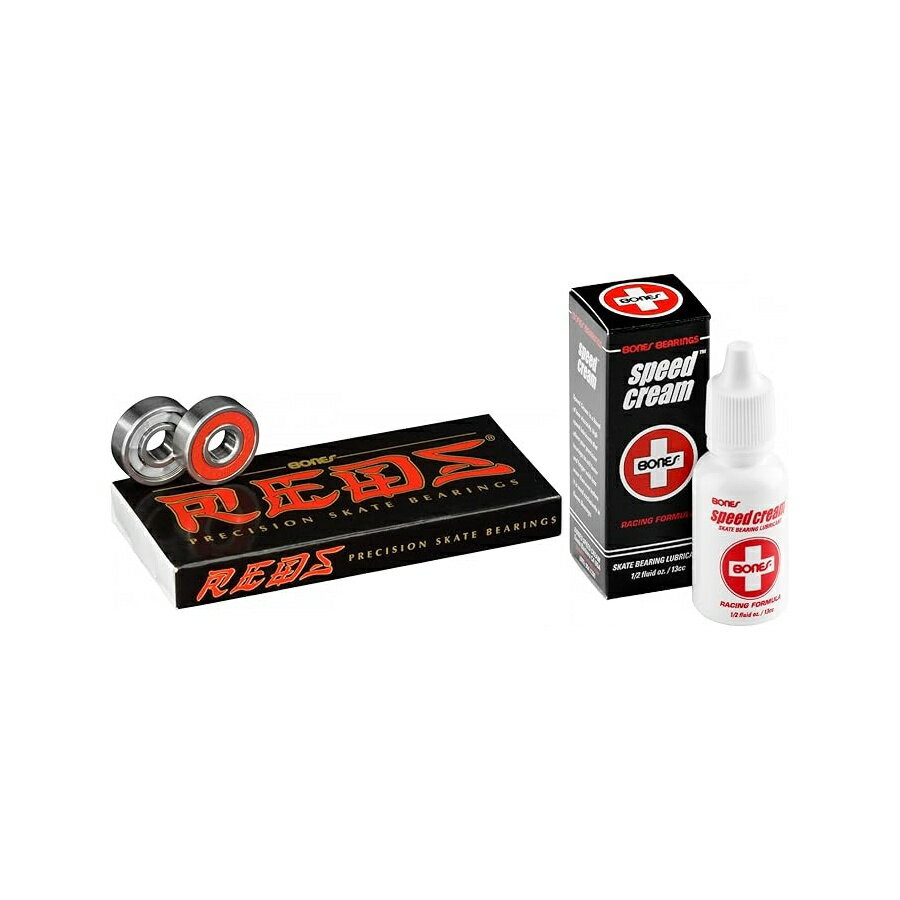 他の ボーンズ はこちら Bones Bearings REDS Bearings - 8 Pack (8 Pack w/Speed Cream)Bones Bearings REDS ベアリング - 8 パック (スピード クリーム付き ...