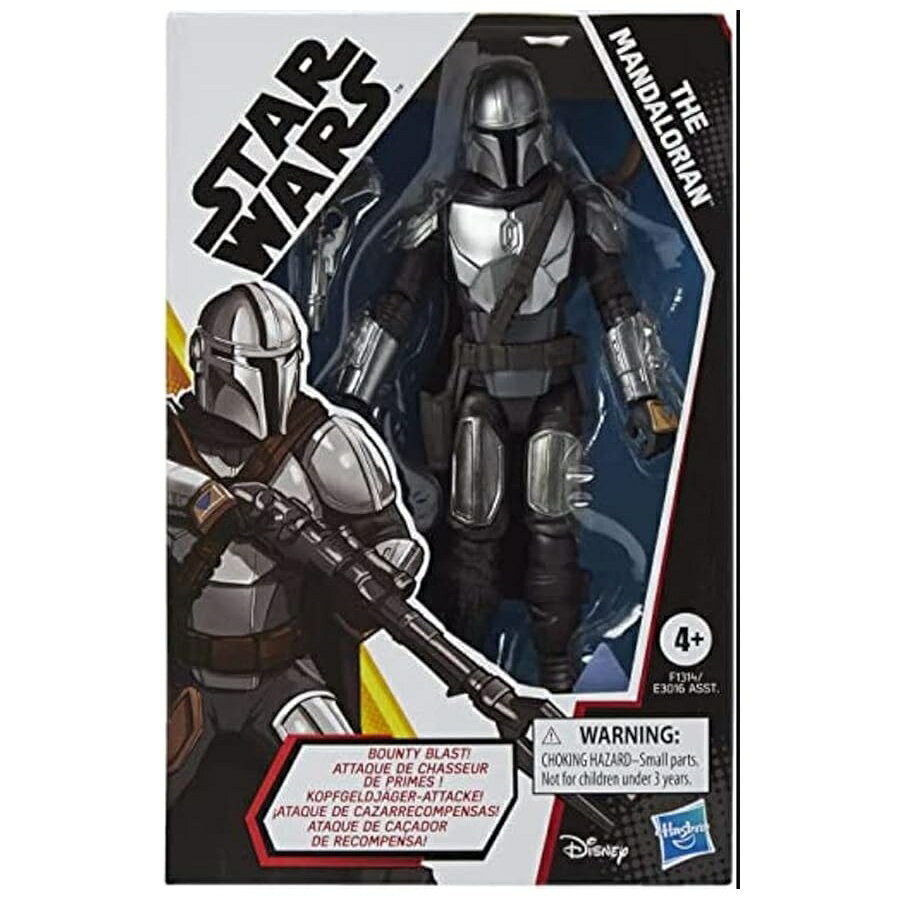 他の スターウォーズ はこちら STAR WARS Galaxy of Adventures The Mandalorian 5-Inch-Scale Figure with Fun Blaster Feature, Toys for Ki...