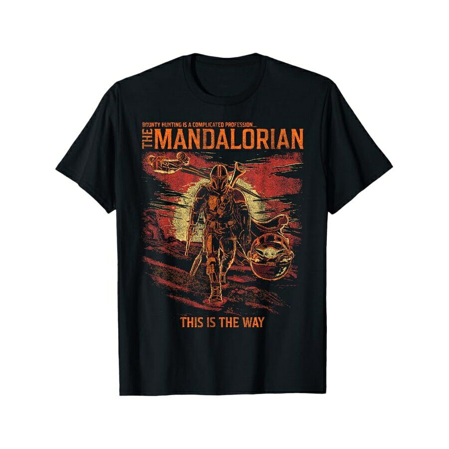 他の スターウォーズ はこちら Star Wars: The Mandalorian Distressed This Is The Way T-Shirtスター・ウォーズ: マンダロリアン ディストレスト This Is The Way T...