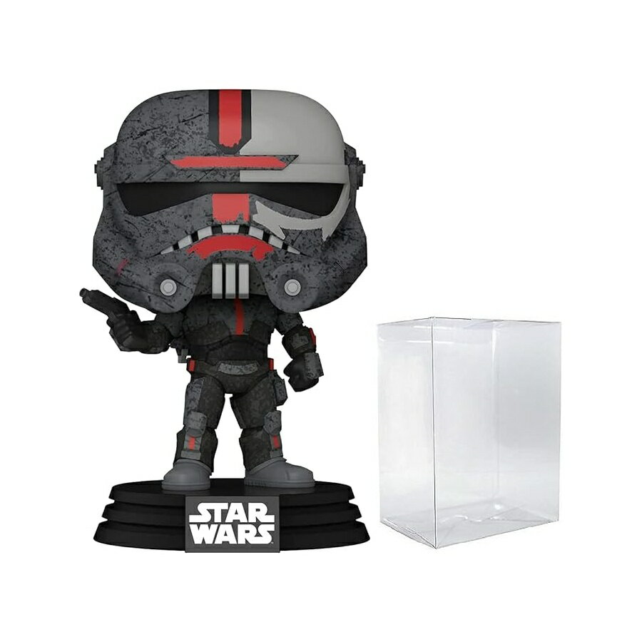 他の スターウォーズ はこちら POP Star Wars: Bad Batch - Hunter Funko Vinyl Figure (Bundled with Compatible Box Protector Case), Multi...