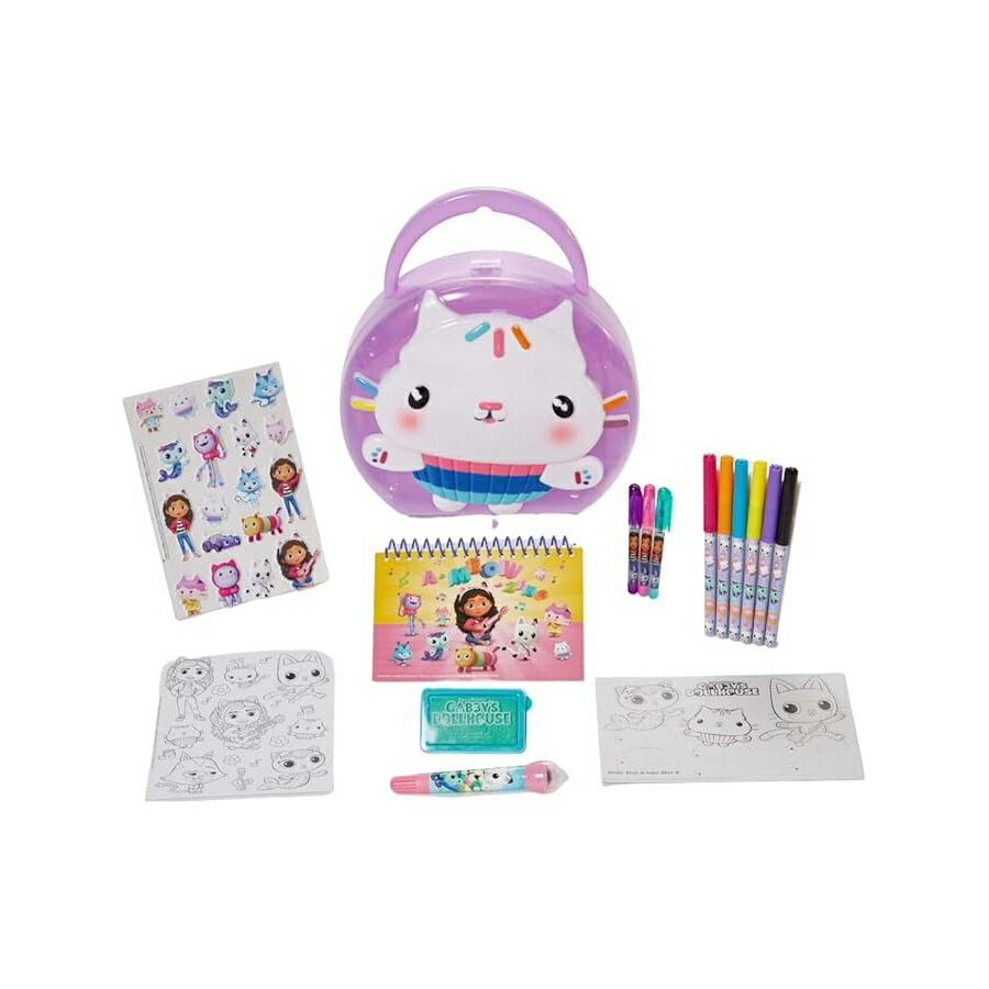 他の スターウォーズ はこちら Gabby’s Dollhouse Coloring & Sticker Activity Set for Kids with Travel Carrying CaseGabby's ドールハウス カラーリン...
