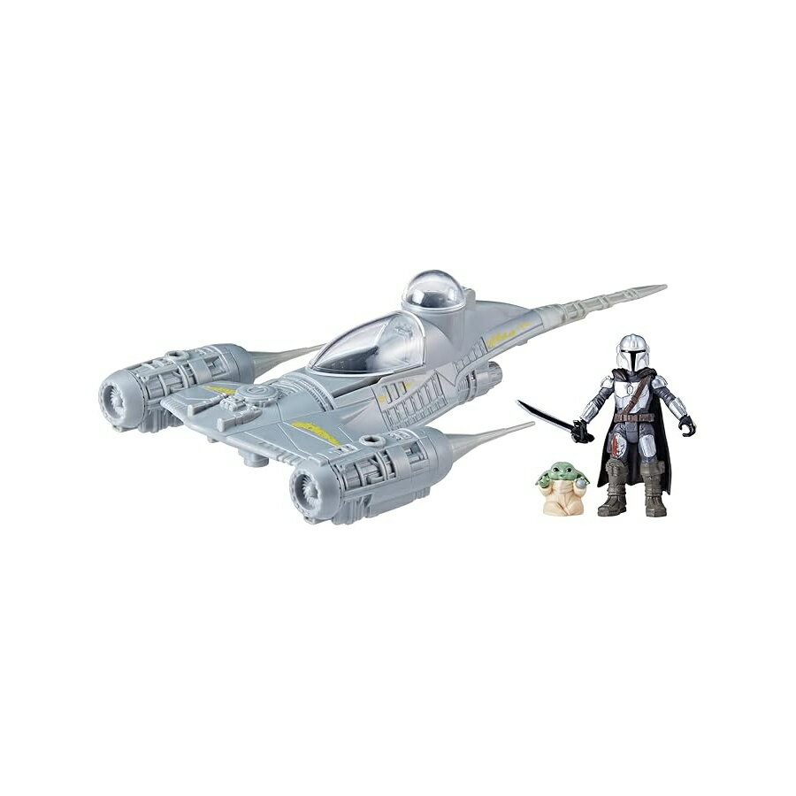 他の スターウォーズ はこちら STAR WARS Mission Fleet Mando's N-1 Starfighter, Grogu & Mandalorian Action Figure Set, Ships, Toys for ...