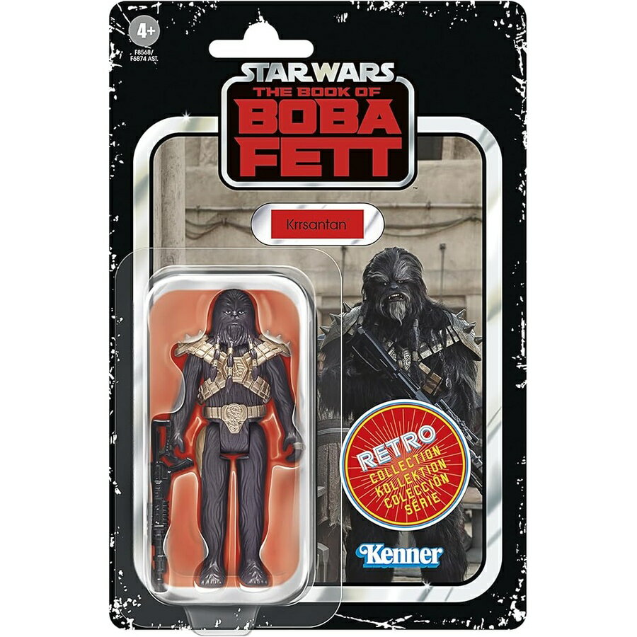 他の スターウォーズ はこちら STAR WARS Retro Collection Krrsantan, The Book of Boba Fett 3.75 Inch Collectible Action Figures, Ages 4...