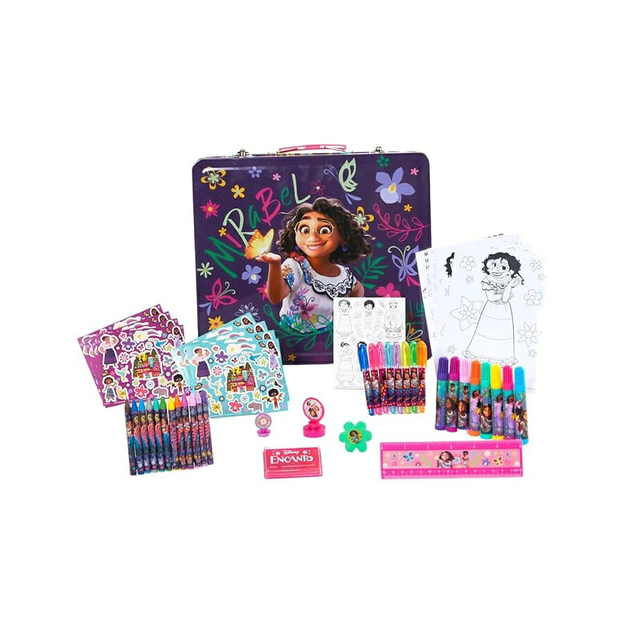 他の おすすめ商品 はこちら Innovative Designs Disney Encanto Deluxe Activity Set for Kids with Carrying Tin, Coloring Sheets, Sticke...