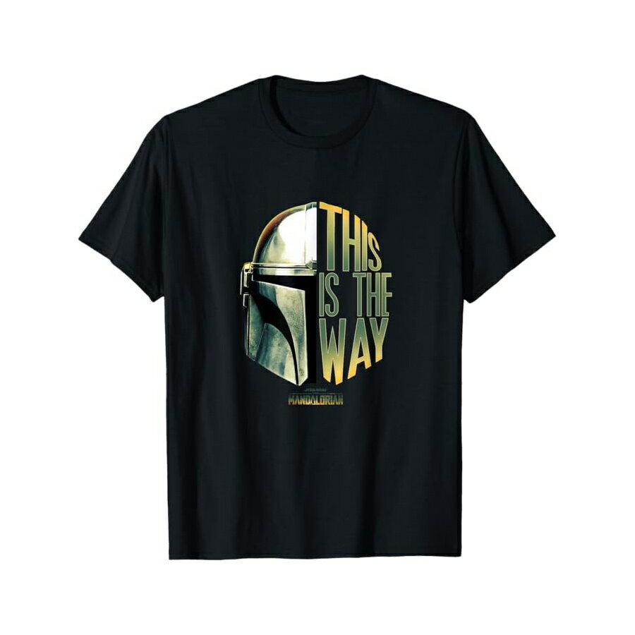他の スターウォーズ はこちら Star Wars: The Mandalorian This Is The Way Helmet Logo Stack T-Shirtスター・ウォーズ: マンダロリアン This Is The Way ヘル...