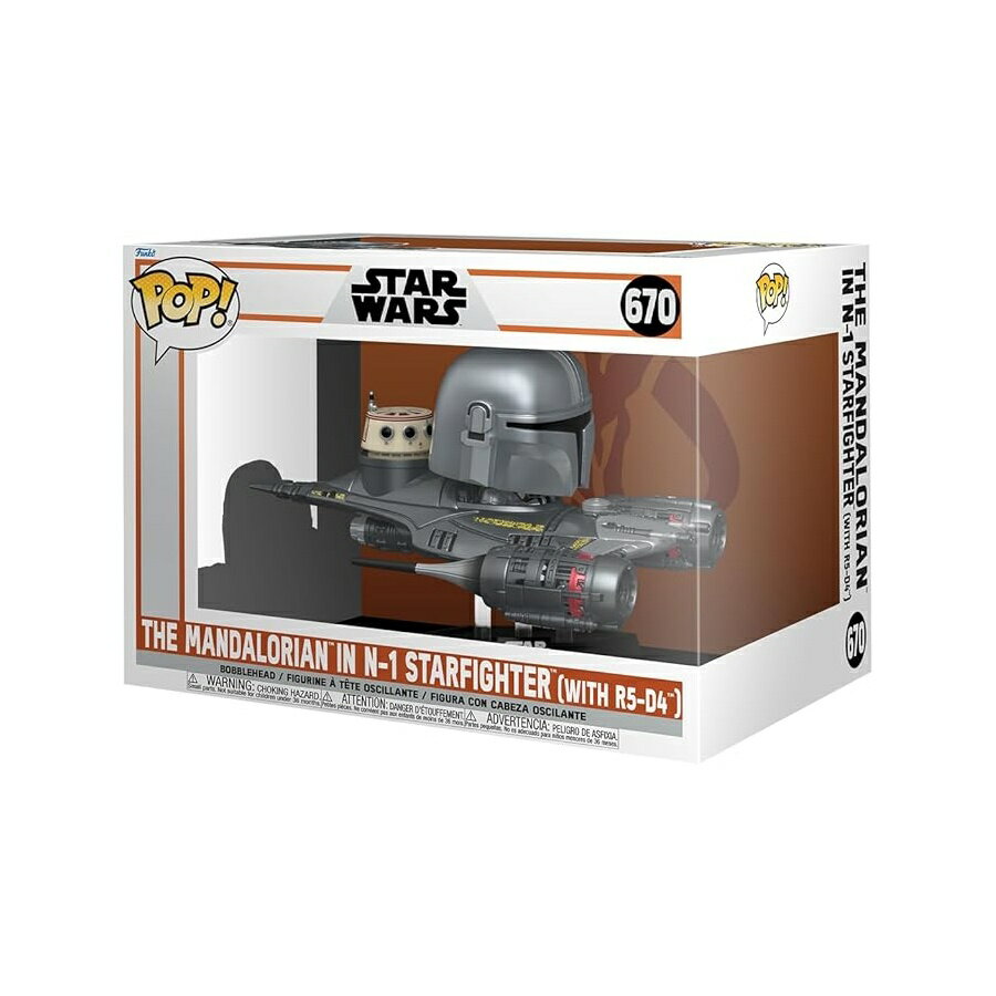 他の スターウォーズ はこちら Funko POP! Rides: Star Wars: The Mandalorian - Mandalorian in N1 Starfighter - Collectable Vinyl Figure ...