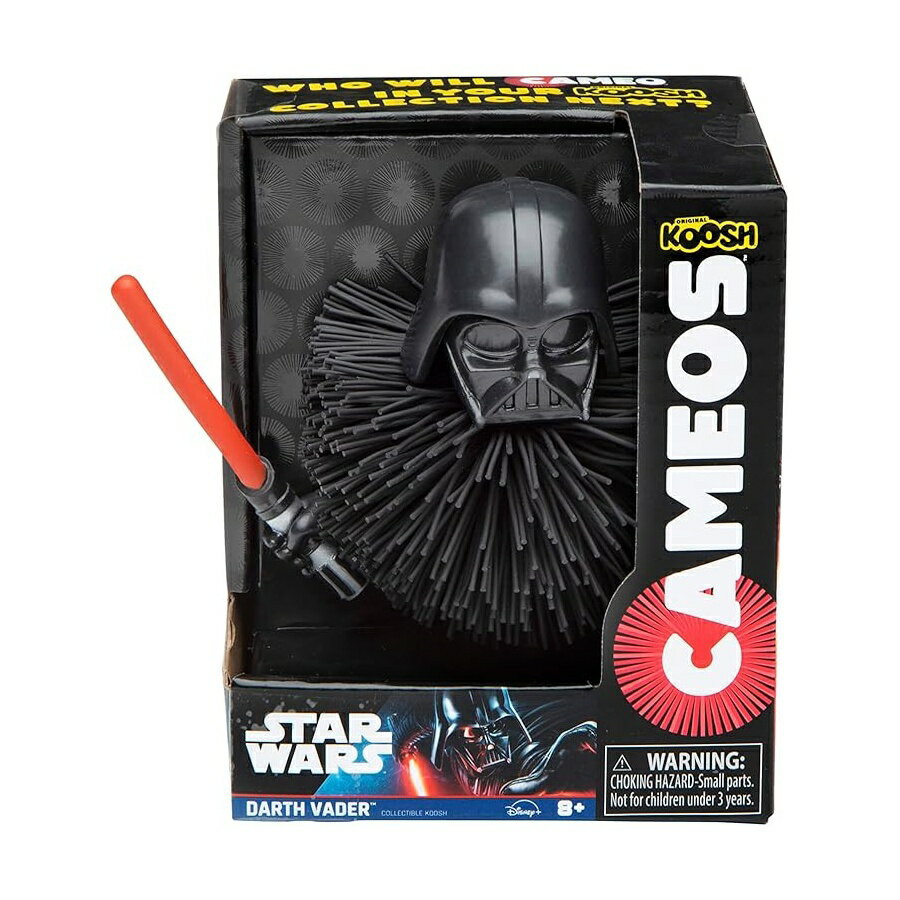 他の スターウォーズ はこちら Koosh Cameos - Darth Vader - Star Wars - Tactile Fidget Ball Fan Gift Toy Collectible for Adults and for...