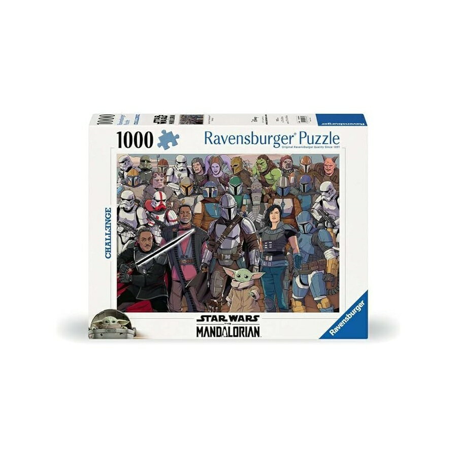 他の スターウォーズ はこちら Ravensburger Star Wars: The Mandalorian Challenge 1000 Piece Jigsaw Puzzle | Unique Piece Design | Softc...