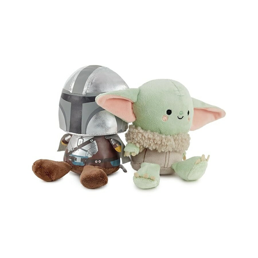 他の スターウォーズ はこちら Hallmark Better Together Star Wars The Mandalorian Magnetic Plush Toy (Mando and Grogu) 5" Stuffed Toys,...