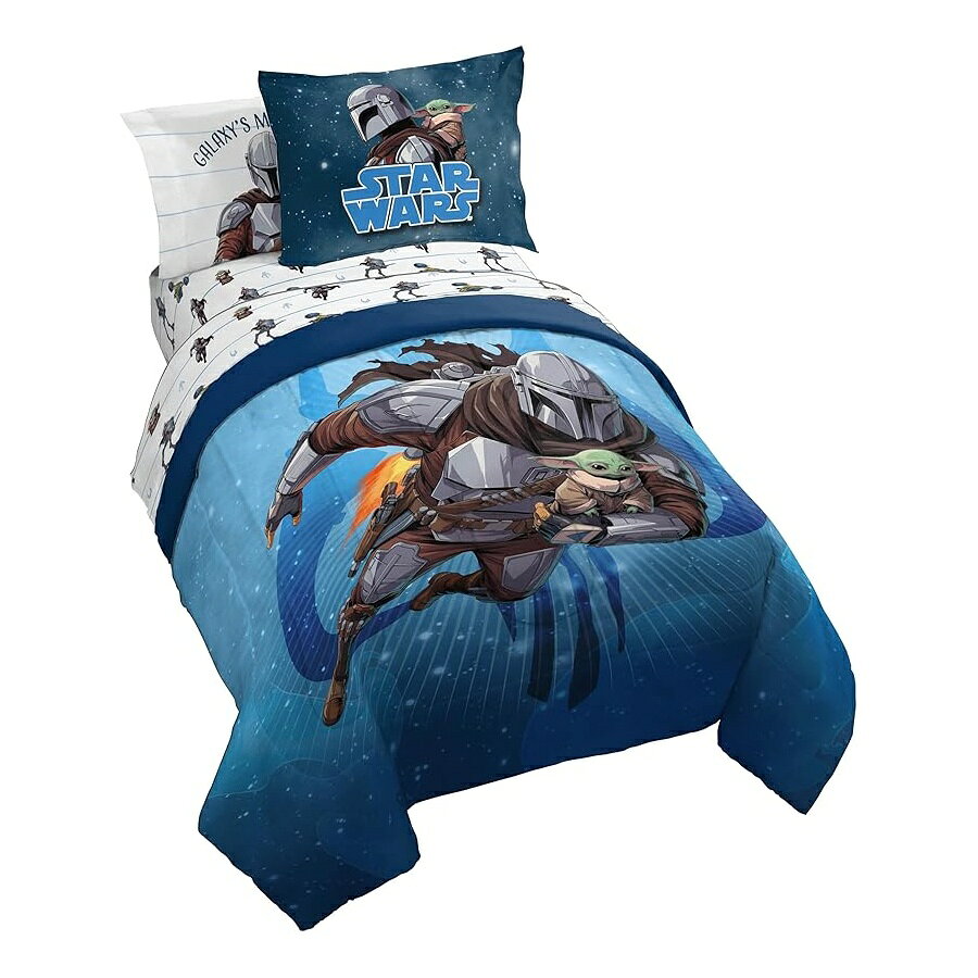 他の スターウォーズ はこちら Jay Franco Kids Comforter Set Includes Sheets and Pillow Covers - Soft and Cozy Bed Set for Stylish Room...