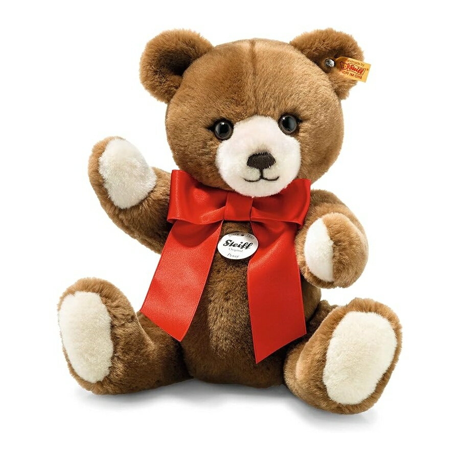 他の シュタイフ はこちら Steiff Petsy Teddy Bear, Caramel, Premium Stuffed Animal Plush Smallシュタイフ ペッツィー テディベア キャラメル プレミアムぬいぐるみ Sサイ...