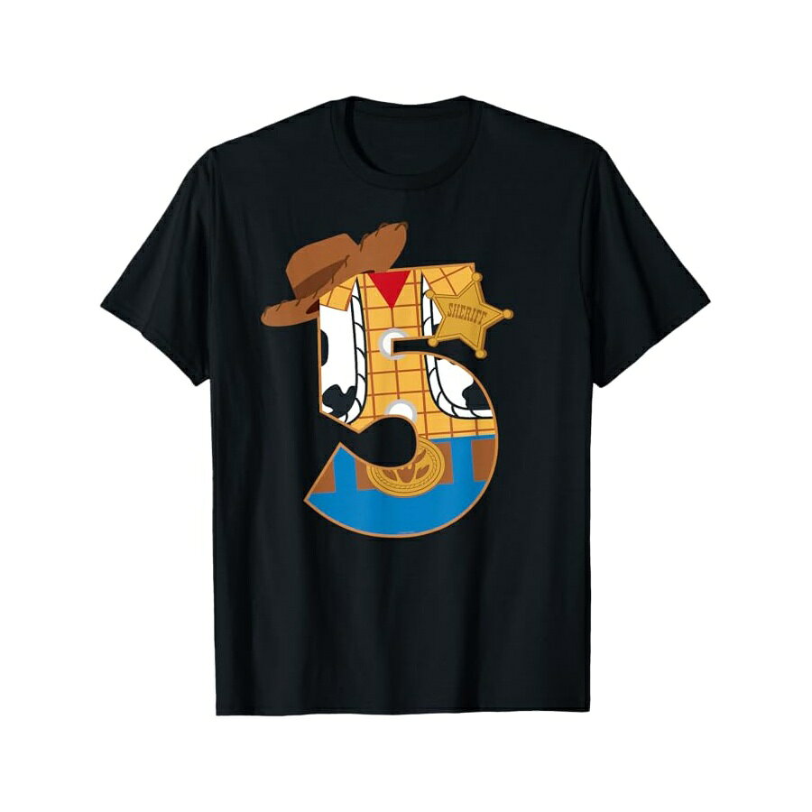 他の トイストーリー はこちら Disney and Pixar's Toy Story Fifth Birthday 5 Years Old T-Shirtディズニーとピクサーのトイ・ストーリー 5 歳の誕生日 5 歳 T シャツ発送まで...