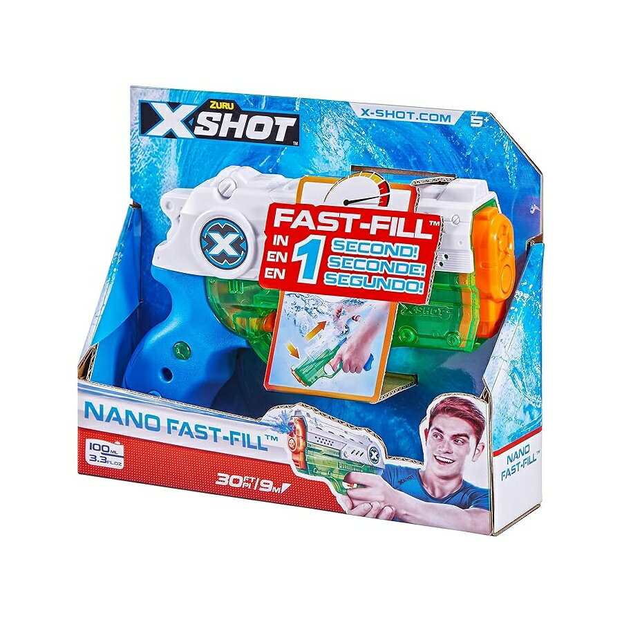 他の XSHOT はこちら WATER GUN - XSHOT Nano Fast Wire Water Gunウォーターガン - XSHOT Nano Fast ワイヤーウォーターガン発送までの目安5〜15日　営業日以内に発送※12月、連...