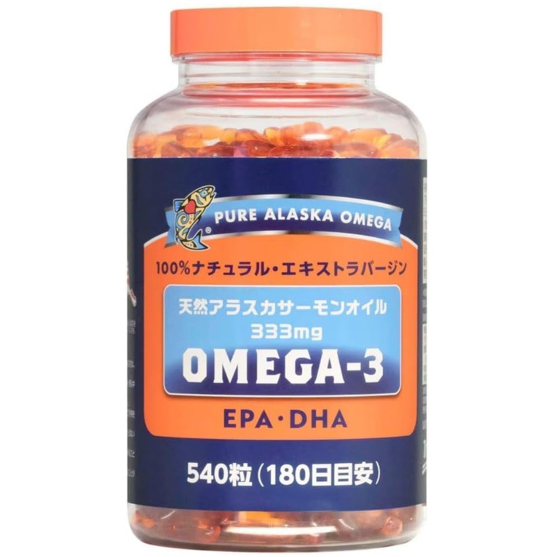 ピュア アラスカ オメガ-3 サーモンオイルは、広大なアラスカの海を回遊する天然のアラスカサーモンだけを原料として使用し、化学処理による精製や高温処理で変質させることなく、低温圧搾で抽出した純粋な鮭の油です。 クリーンでエサも豊富なアラスカ...