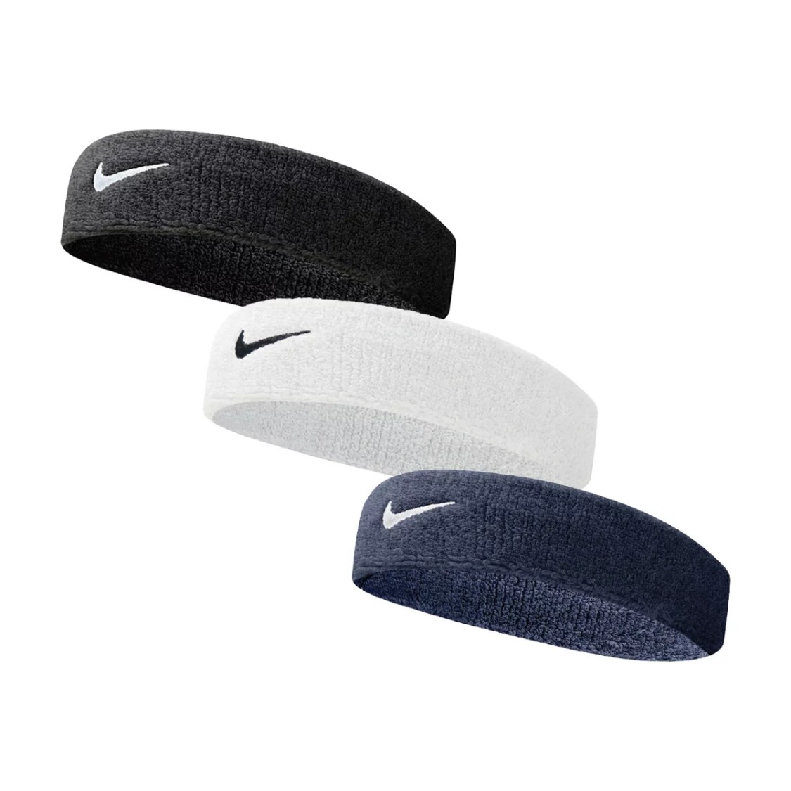 スポーツシーンで快適に使用できる、ナイキの定番ヘッドバンド。 柔らかな肌触りと伸縮性を備えた素材を採用し、頭部に程よくフィットします。 運動中にかく汗を吸収し、視界を妨げにくくするため、トレーニングや試合時にも快適に着用できます。 フロント...