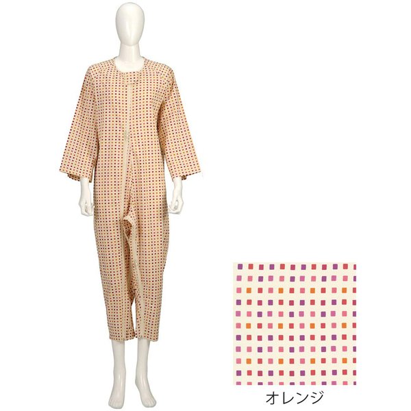 「ソフトケアねまき 両開きファスナー」は、機能性と素材にこだわりをもった、寝たきりの方の介護に最適なつなぎ型のねまきです。比較的長い期間着用いただけるスリーシーズンのタイプです。 寝たきりの方にとっても、着替えやおむつ交換がしやすい「つなぎ...