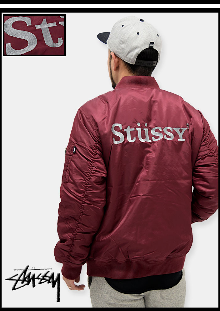楽天市場】ステューシー STUSSY ジャケット メンズ MA-1(stussy 楽天市場】ステューシー STUSSY ジャケット メンズ MA-1(stussy