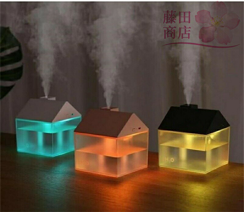 商品：卓上加湿器カラー：ホワイト/ピンク/ネイビー商品サイズ（mm）約885x85x93mm材質ABS樹脂、ポリプロピレンタンク容量：250mlセット内容：加湿器本体*1 USB扇風機*1 LEDライト*1 USBケーブル*1商品説明【高分...