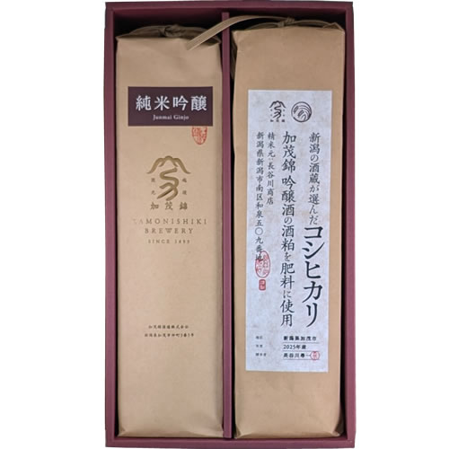 【セット内容】 ■日本酒 純米吟醸 720ml×1本 ふくよかで、広がりのある味とほんのり甘く爽やかな香り、上品な辛さとコクがあります。 ■令和7年 新潟県産 コシヒカリ 1kg無濾過なわけ。 このお酒は自然な味、風味を楽しむため精密濾過し...