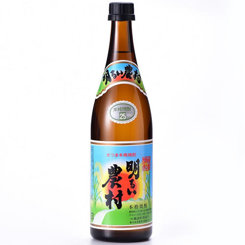 焼酎は良き土に始まる。良き土は明るい農村にあり。 黒麹菌と白麹菌の原酒をブレンドし、コクとキレの良さを追求しました。どちらかといえば、昔風味のやや辛口で食中酒としてよく合います。 蒸し芋の香りと深いコク、余韻をお楽しみください。 ◆酒造：霧...
