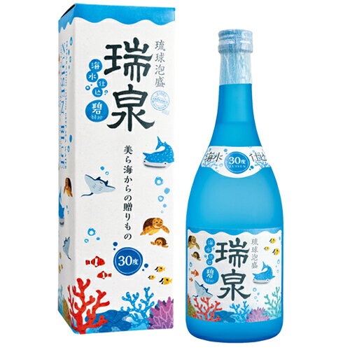 米麹に水と酵母を合わせる“仕込み”という発酵工程において、水の一部に海洋深層水を使用した泡盛です。 海洋深層水中の栄養塩類の働きにより酵母の発酵を促進する効果があります。 フルーティで華やかな香りと、ほのかに甘く軽快な味わいです。クリアで透...