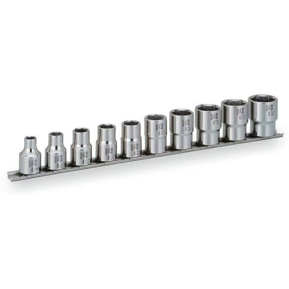 TONE(トネ)の一覧はこちら●差込角12.7mm(1/2inch)●6角●ミリ●マルテンサイト系ステンレス●食品機器、医療、クリーンルーム、精密機械、船舶、マリンスポーツ、海洋開発、プラント、防水工事、水道工事、清掃用機器、その他ステンレ...