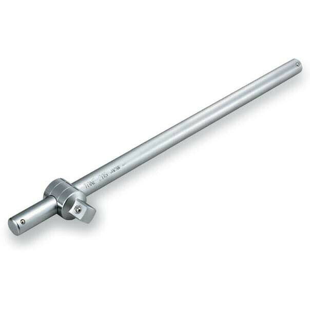 TONE(トネ)の一覧はこちら●差込角19.0mm(3/4inch)●差込角●構造用鋼●六角ボルト・ナットなどの締付け・緩め作業用ハンドルに。●角ドライブがハンドル上をスライドし、任意の位置に合わせて使用できます。●インパクトレンチなど動力...