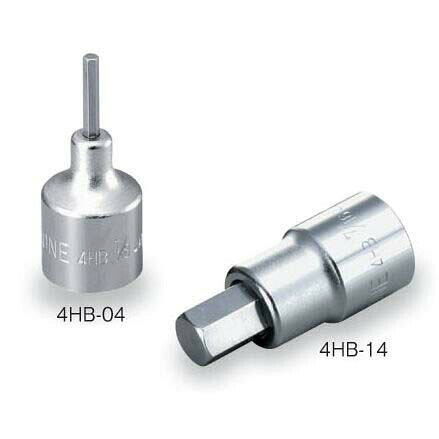 TONE(トネ)の一覧はこちら●差込角12.7mm(1/2inch)●二面幅7/16inch●ヘキサゴン●二面幅7/16inch●インチ●構造用鋼●六角穴付きボルト・ねじの締付け、緩め作業用。●外周のローレット加工により、指で容易にボルトの...