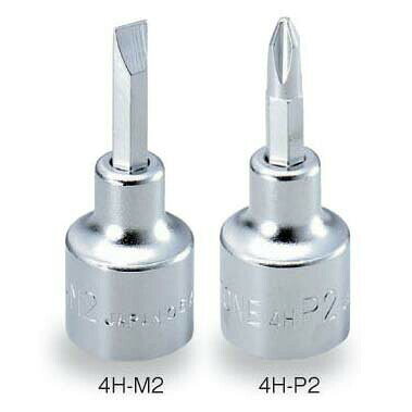 TONE(トネ)の一覧はこちら●差込角12.7mm(1/2inch)●マイナス●(-)0.8×6.0●ミリ●構造用鋼●六角穴付きボルト・ねじの締付け、緩め作業用。●外周のローレット加工により、指で容易にボルトの早回しができます。●その他特殊...