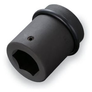 TONE(トネ)の一覧はこちら●差込角25.4mm(1inch)●二面幅27mm●6角●二面幅27mm●ミリ●構造用鋼●六角穴付きボルト・ねじの締付け、緩め作業用。●差替式ヘキサゴンビットソケットのソケットのみです。●止めネジM6X8が付属...