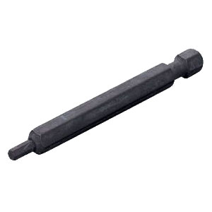 TONE(トネ)の一覧はこちら●ビット差込6.35mm(13mm溝タイプ)●二面幅3mm●ヘキサゴン●二面幅3mm●構造用鋼●六角穴付きボルト・ねじの締付け、緩め作業用。●電動ドライバーなどに取り付けて使用することにより締め付け、緩めが素早...